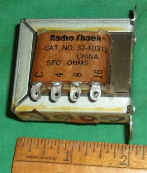 Realistic 32 1031b 70 Volt Line Transformer 10 Watt Appears Unused Clean £27 84 Picclick Uk