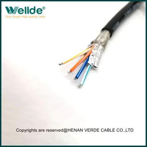 Flexible Control Cable Shield Power Cable Pvc Insulated Pur Pvc Sheath