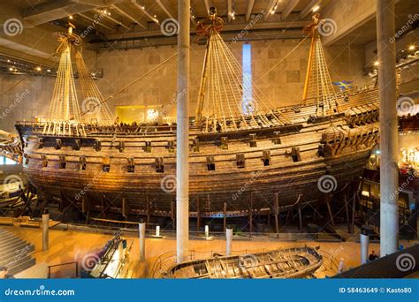 Vasa Museum In Stockholm Sweden Editorial Stock Image Image Of