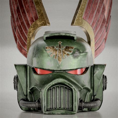 Artstation Warhammer Dark Angel Helmet