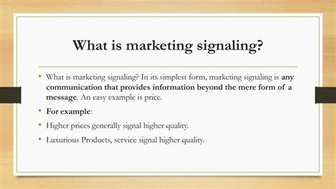 Solution Signalling Theory Studypool Solution Signalling Theory Studypool