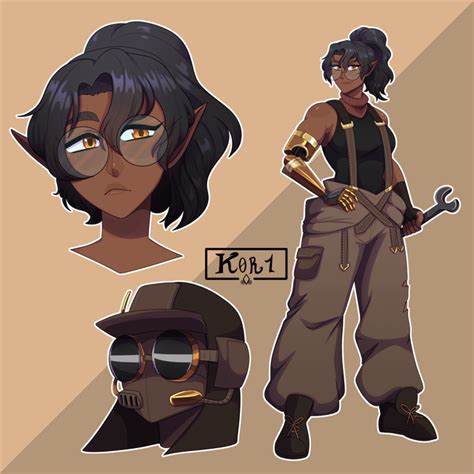 Oc Comm Ramona Half Elf Artificier Rdnd