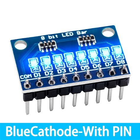 V V Bit Blue Red Common Anode Cathode LED Indicator Module Diy Kit For Arduino NANO