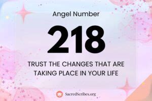 Meaning Of Angel Number 218 Explained By Joanne Sacred Scribes