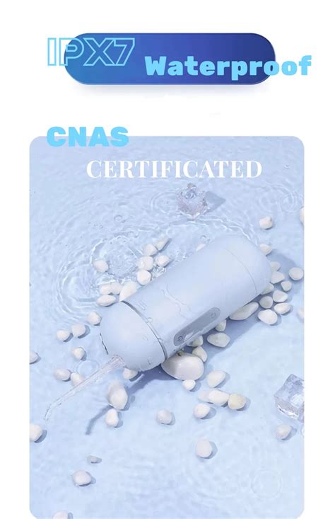 Cordless High Pressure Electric Water Flosser Water Irrigater Durable Detachable Collappsible