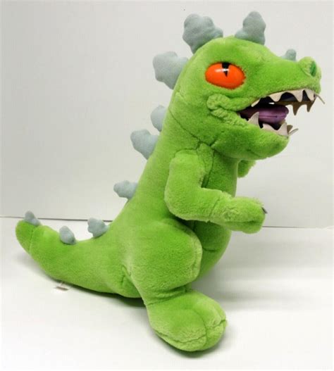 Rugrats Reptar Vintage 1997 Viacom Stuffed Plush Dinosaur Nickelodeon
