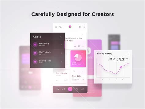 Violett Saas Admin Dashboard App Ui Kit On Yellow Images Creative Store