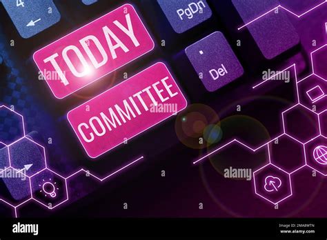 Conceptual Display Committee Word Written On Group Of People Appointed For A Specific Function