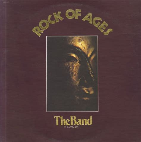 Band Rock Of Ages The Band In Concert Lp Vinyl Record