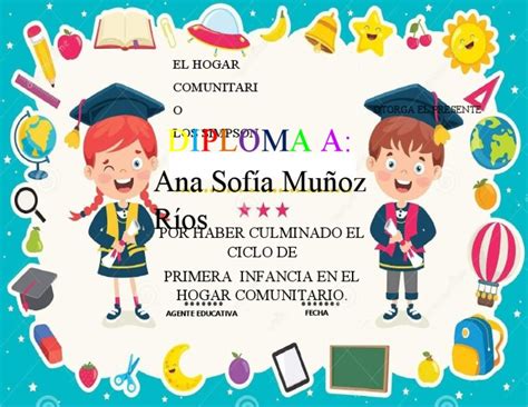 Diploma De Ana Sofía Muñoz Ríos Pdf
