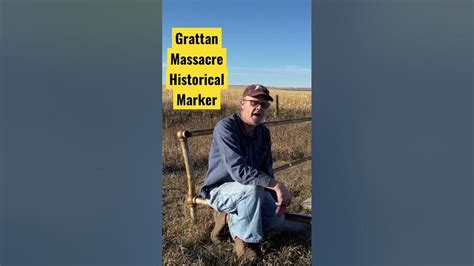 Grattan Massacre Roadside Marker Massacre Usarmy Oregontrail Grattan Lakota Redcloud