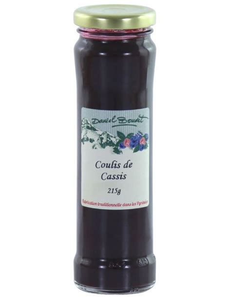 Coulis De Cassis Daniel Boudet