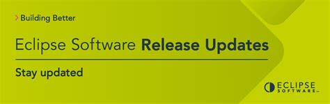 January Software Updates Eclipse Software