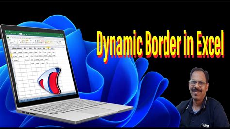 excel tips and tricks dynamic border in excel youtube