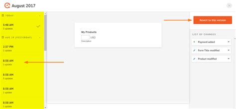 How To View Form Revision History