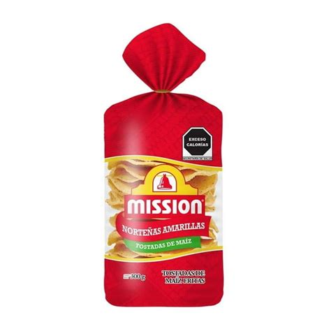 Tostadas Mission Norteñas Amarillas 300 G Bodega Aurrera Despensa A