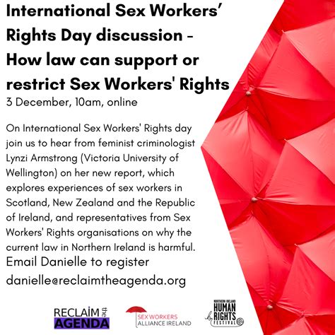 International Sex Workers Rights Day Discussion How Law Can Support