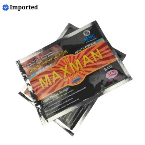 Maxman Sex Tablets Pouch Uses Benefits Side Effects And Price