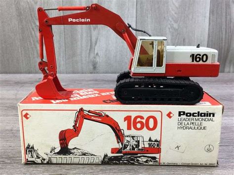 Poclain 160 Excavator Conrad 1 50 W Germany United Edge Real Estate And Auction