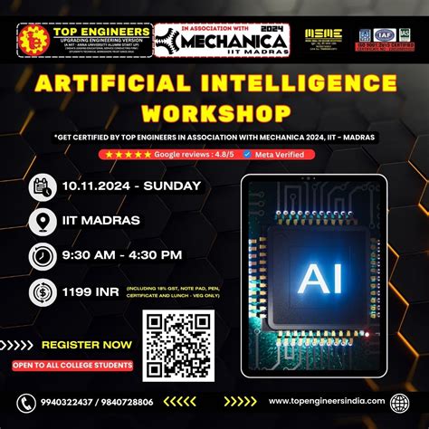 Ai Workshop 2024 Top Engineers Workshop Chennai