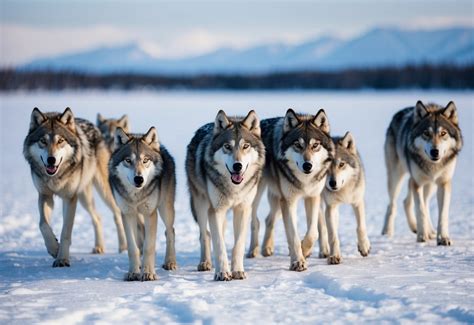 How Big Are Arctic Wolf Packs Understanding Their Social Structure And