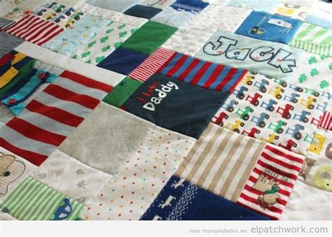 Manta Patchwork Ropa Bebé 5 • El Patchwork