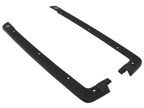 Afe Power 79 25002 Terra Guard Tub Rail Covers For 18 24 Jeep Wrangler Jl 2 Door