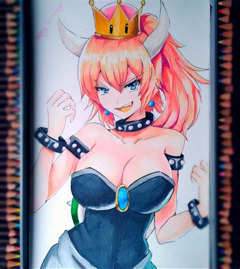 54 Bowsette Ideas Mario Art Super Mario Art Nintendo Art