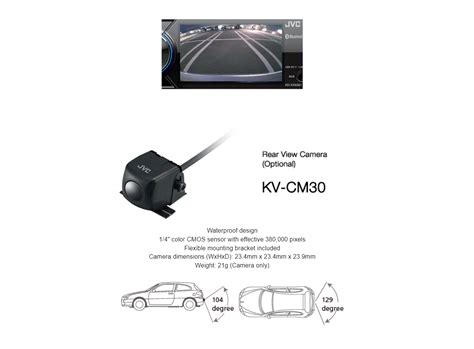JVC KD X560BT Digital Media Receiver Featuring Bluetooth USB 3 Color Display Conformal