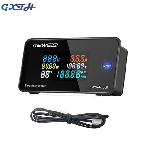 Ac50 300v 0 100a Voltmeter Ammeter Kws Power Energ Vicedeal