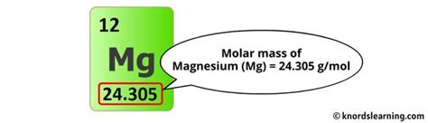 Mgso4 Magnesium Sulfate Molar Mass With Calculations
