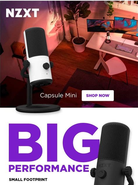 Nzxt Small And Powerful Introducing The Capsule Mini Milled