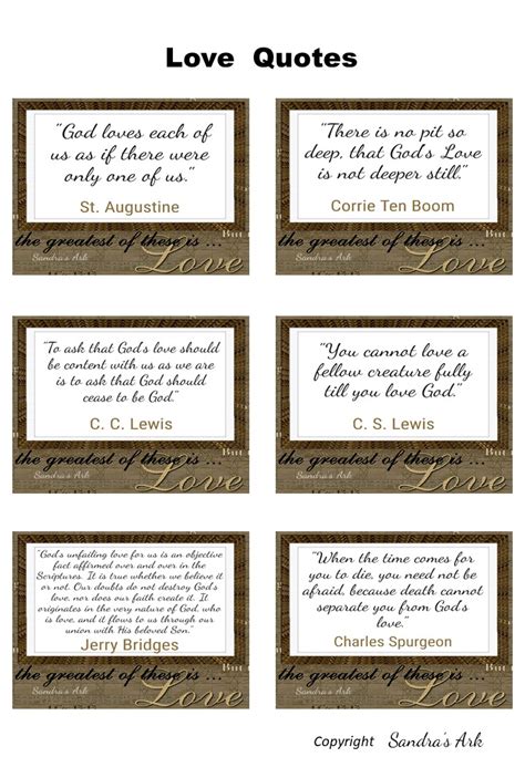 Sandras Ark The 5 Best Quotes On Love Free Printable Coffee