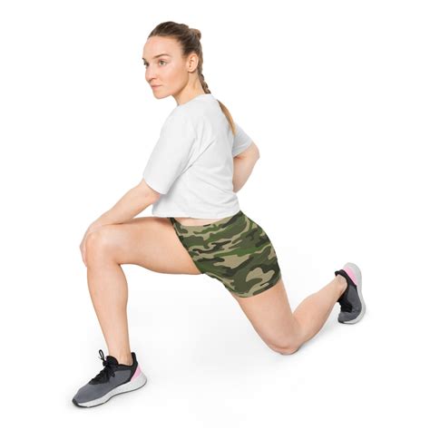 Army Booty Shorts Green Camo Booty Fitness Matching Camo Gym Shorts Cute Camo Spandex Shorts