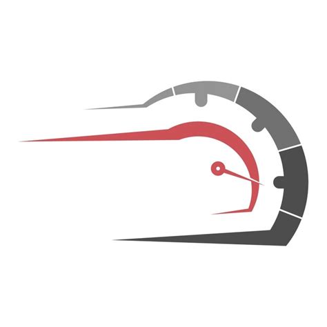 Premium Vector Speedometer Logo Vector Illustration