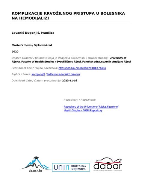 Dipl Sestr Menadzm Ivancica Levanic Dugonjic Pdf