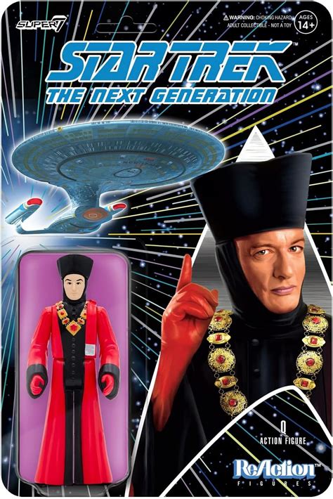 Super7 Star Trek The Next Generation Q 375 Star Trek