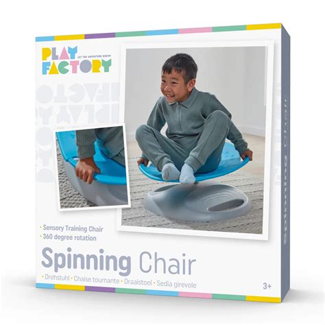 Play Factory Sensory Spinning Chair Blue