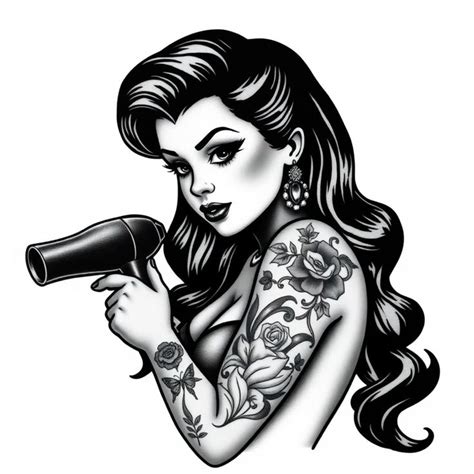 Pin Up Tattoos For Women Vintage Pinup Tattoo Cholo Tattoo Tatoos