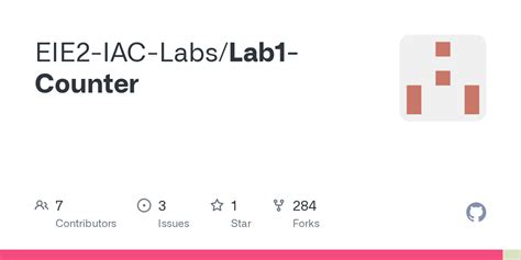 Github Eie2 Iac Labslab1 Counter