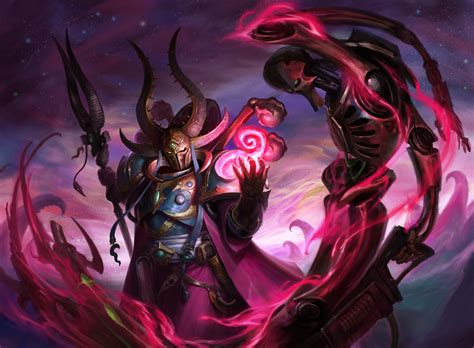 Ahriman 40k Art