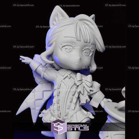 Lynette Chibi Genshin Impact 3d Printer Files Specialstl