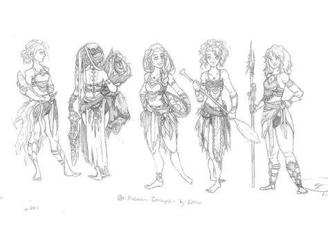 Sketch Ga Matoran Concepts By Elaho On Deviantart