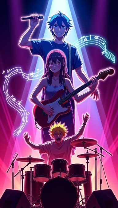 Free Anime Band Performance Image Anime Band Music Download At
