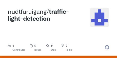 Github Nudtfuruigang Traffic Light Detection
