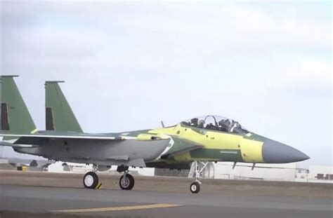 Us Air Force F 15ex Eagle Makes It Maiden Flight From St Louis Lambert