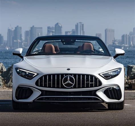 White Mercedes S Class Cab In City Skyline