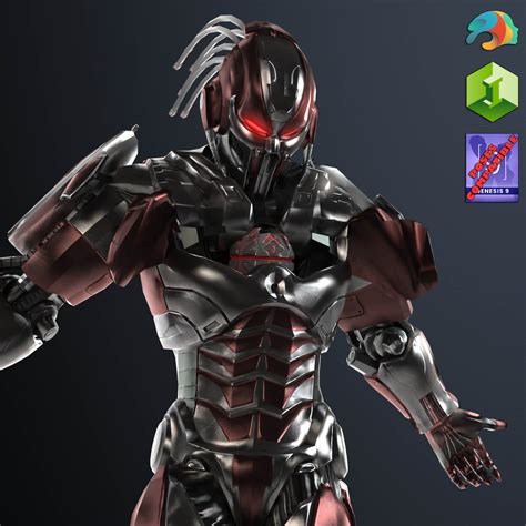 Cyber Sub Zero Mk9 Addon Daz Content By Kainjy