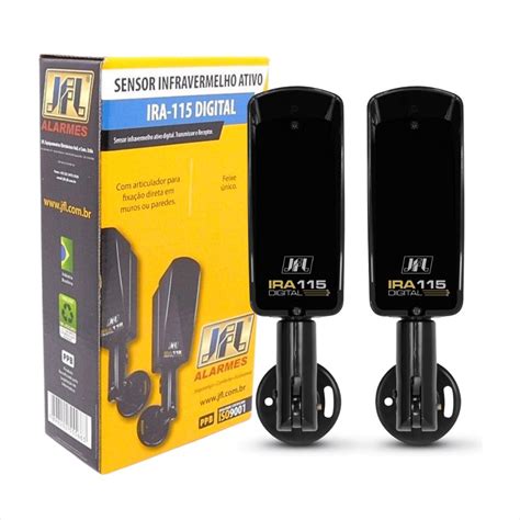Sensor De Detecção Por Infravermelho Ira 115 Jfl Controle De Acesso