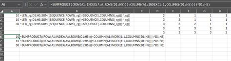 Excel Matrix Formula Or Function To Determine Upper And Lower